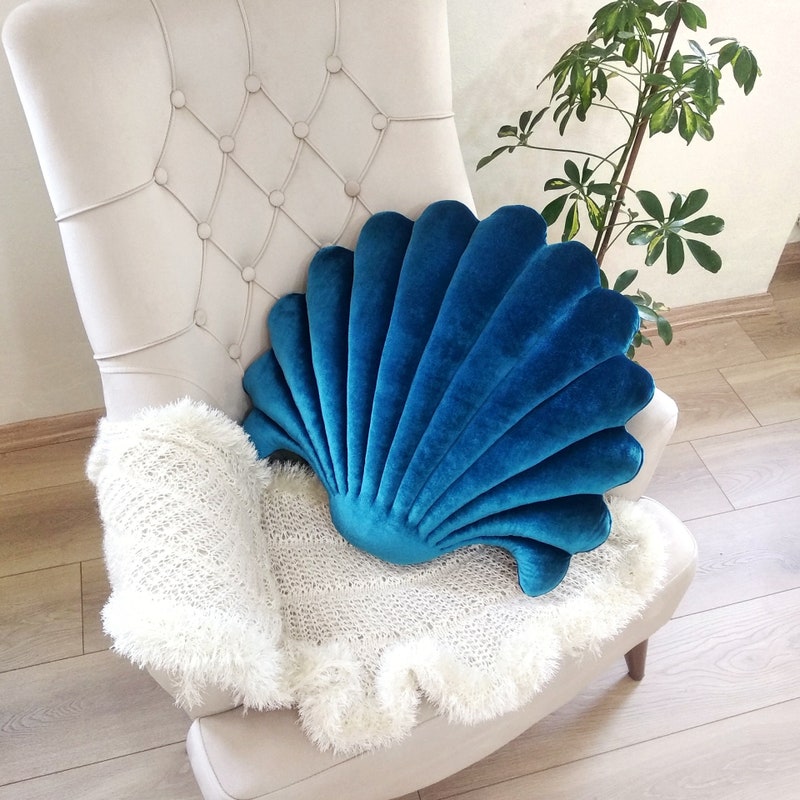Sea Shell Pillow - Etsy