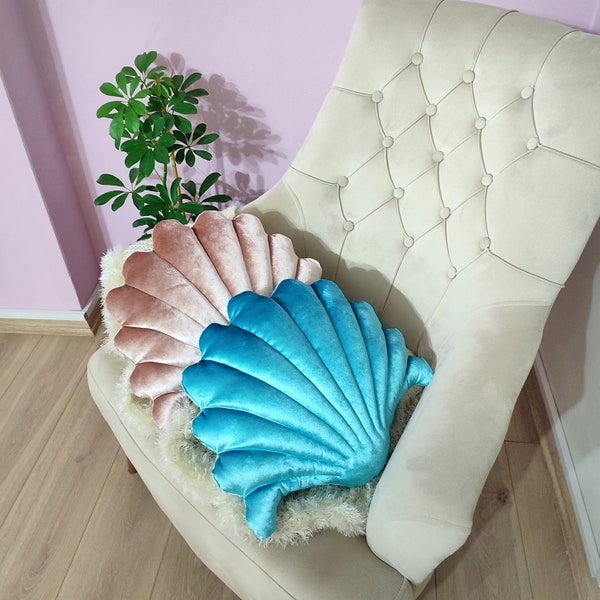 Sea Shell Pillow - Etsy