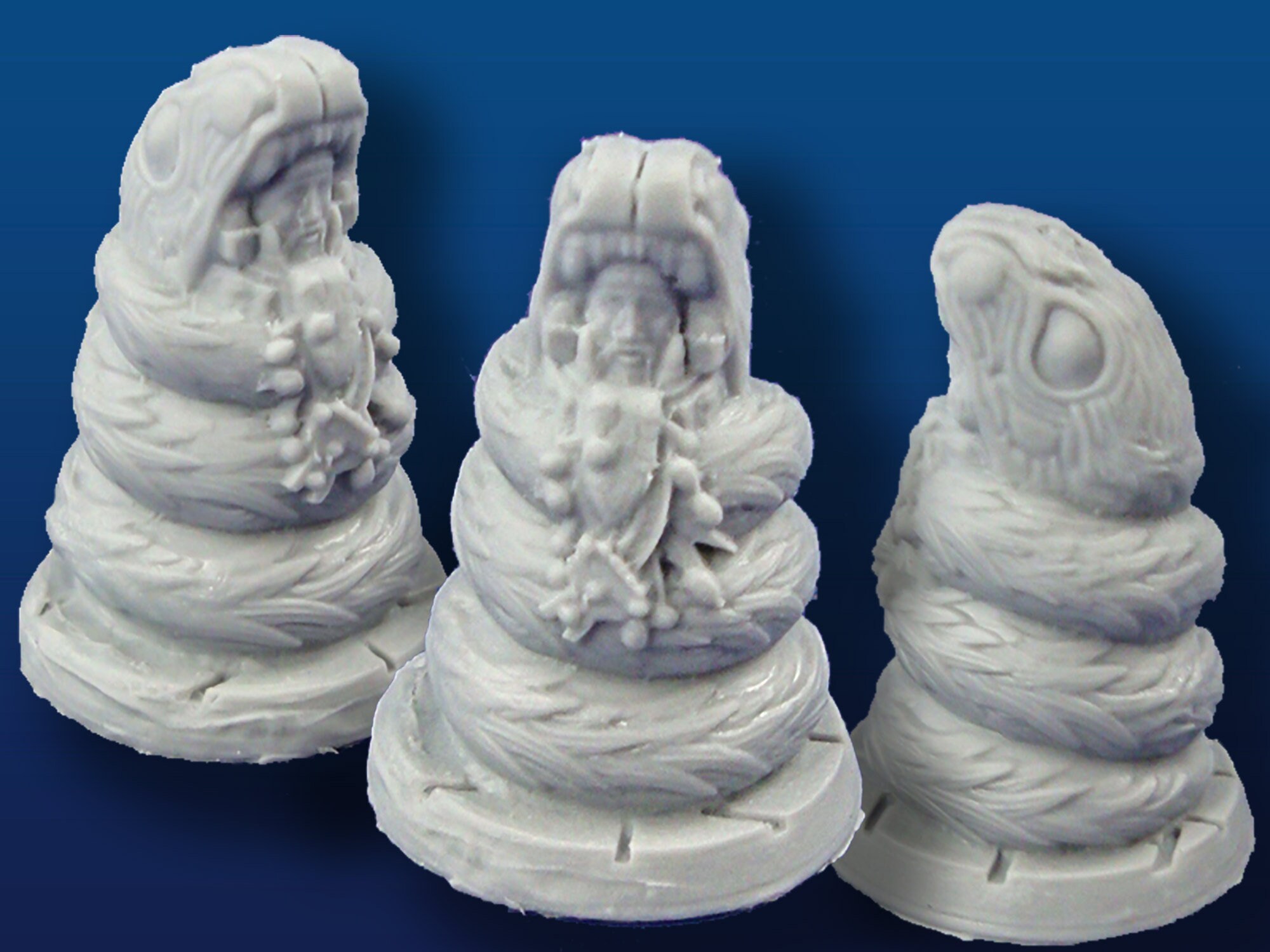 28mm Aztec God Quetzalcoatl Statue - Etsy