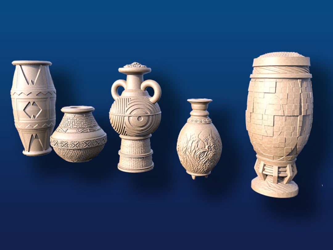 African Pots (large) (10) - Etsy