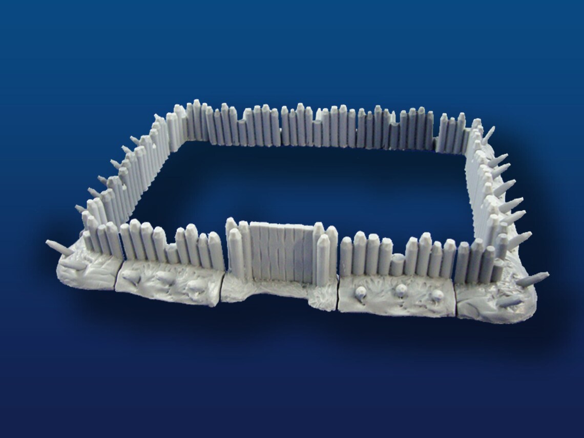 28mm Stockade Fort Set (14 Pcs.) - Etsy