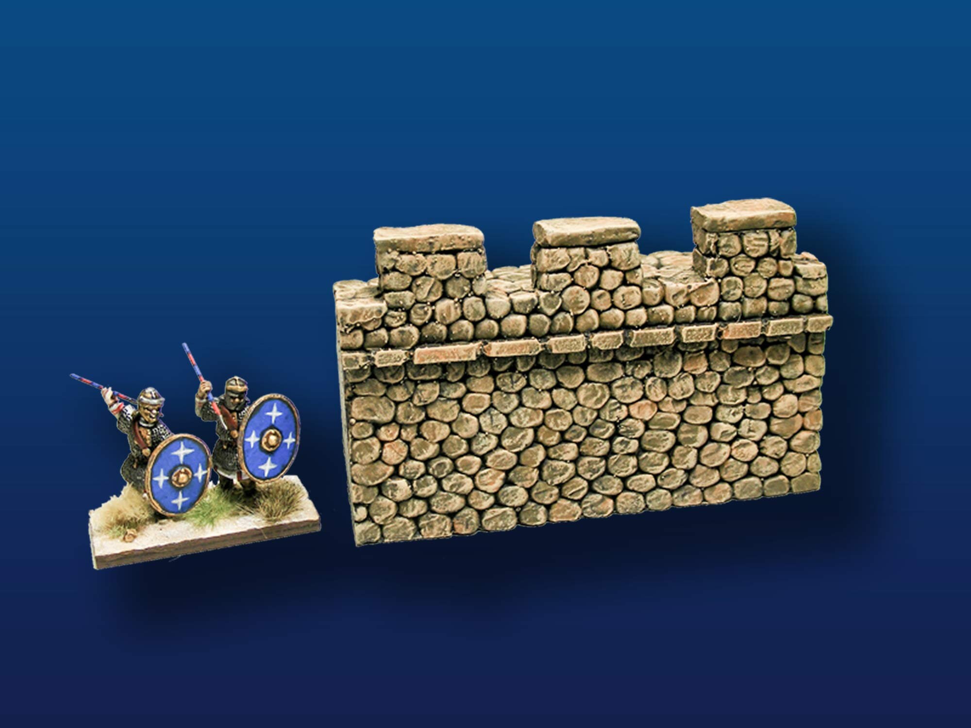 28mm Roman Stone Wall, Straight - Etsy