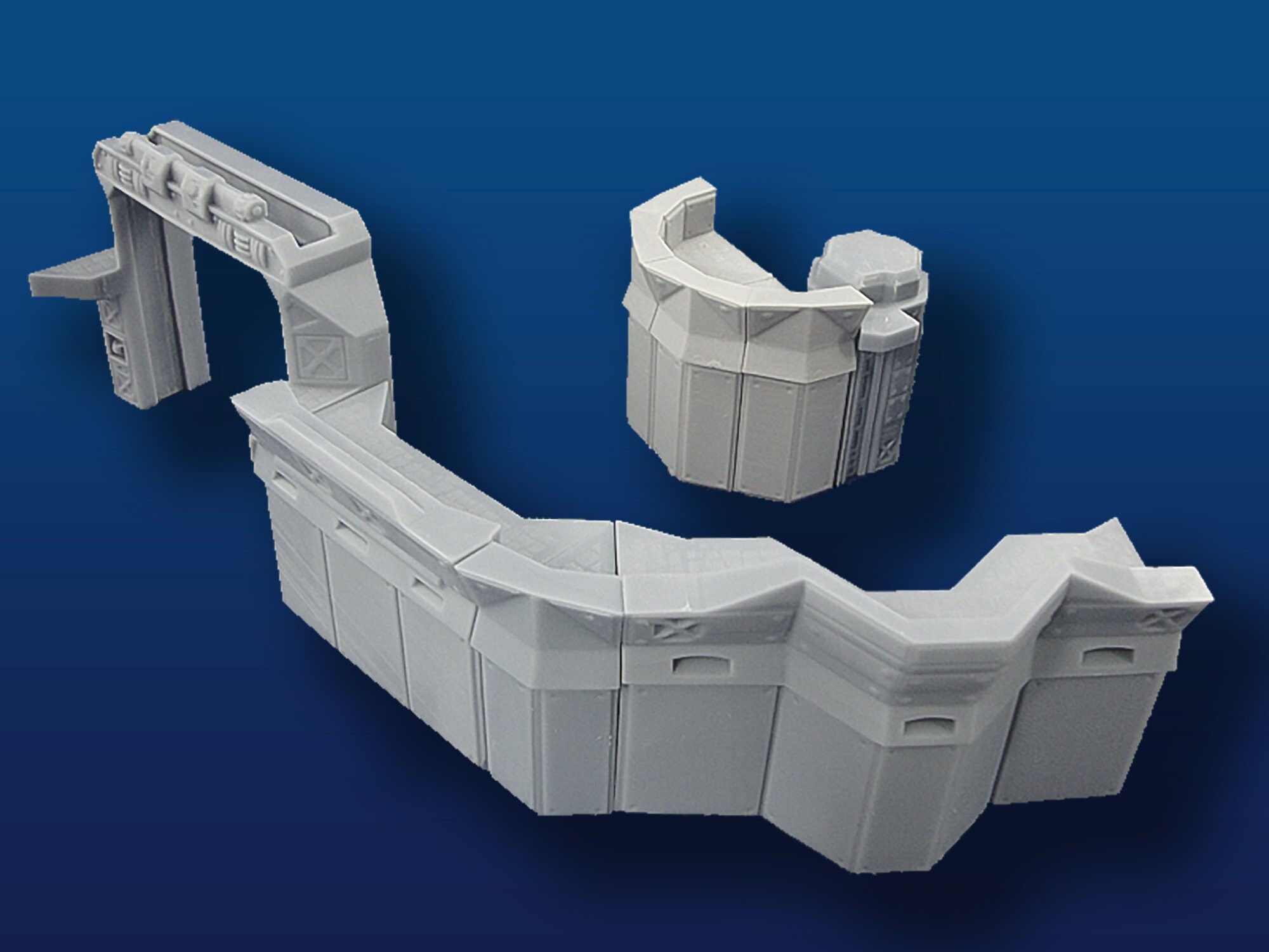 15mm/28mm Masters Scifi Fort System - Etsy