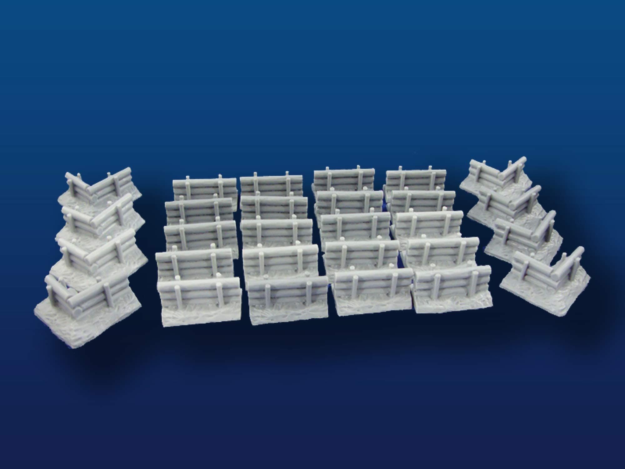 28mm Horizontal Log Barriers 28 Pcs. - Etsy