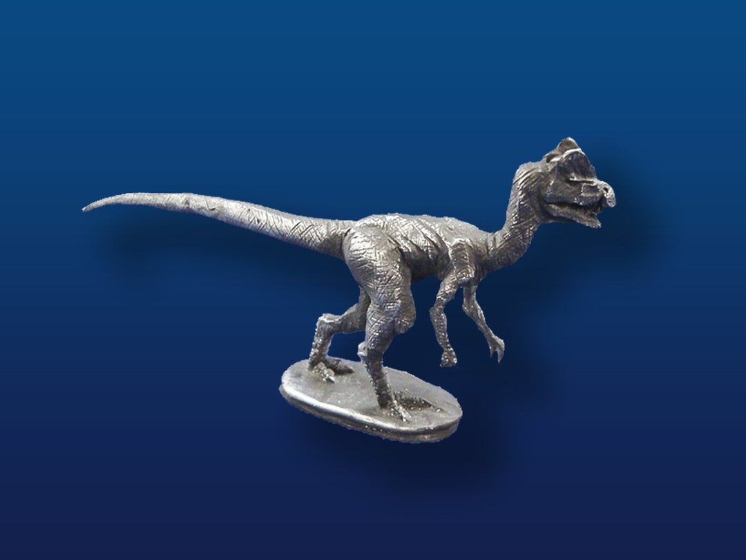 28mm Pewter Dilophosaurus - Etsy