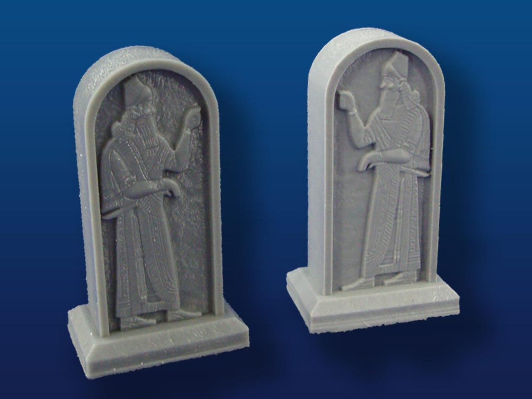Assyrian Stelae Set 28mm - Etsy
