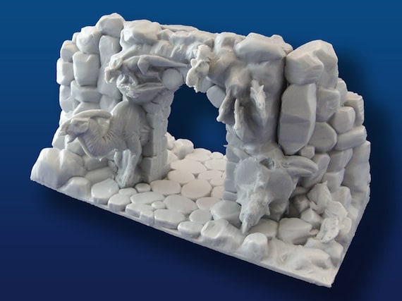 Dungeon World Dinosaur Gate 4 x 8 | Etsy