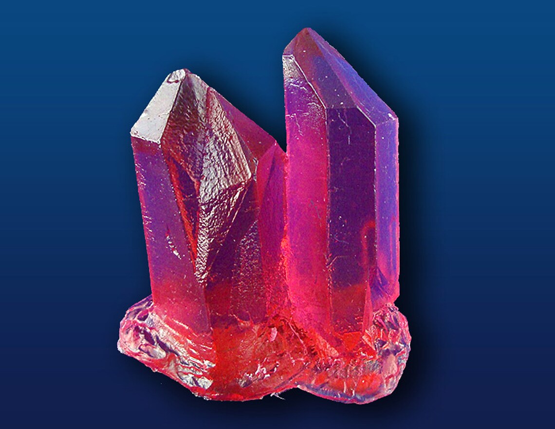 Crystal Ruby Shaft Formation - Etsy