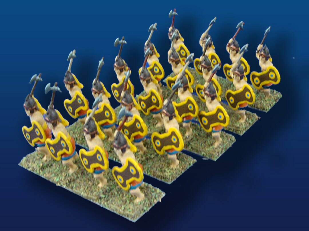 25mm Hittites W/ Axes & Shields 20 Figs. - Etsy
