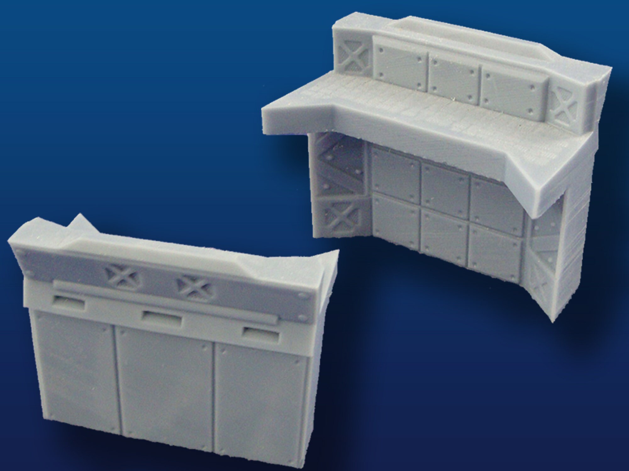 15mm/28mm Masters Scifi Fort System - Etsy