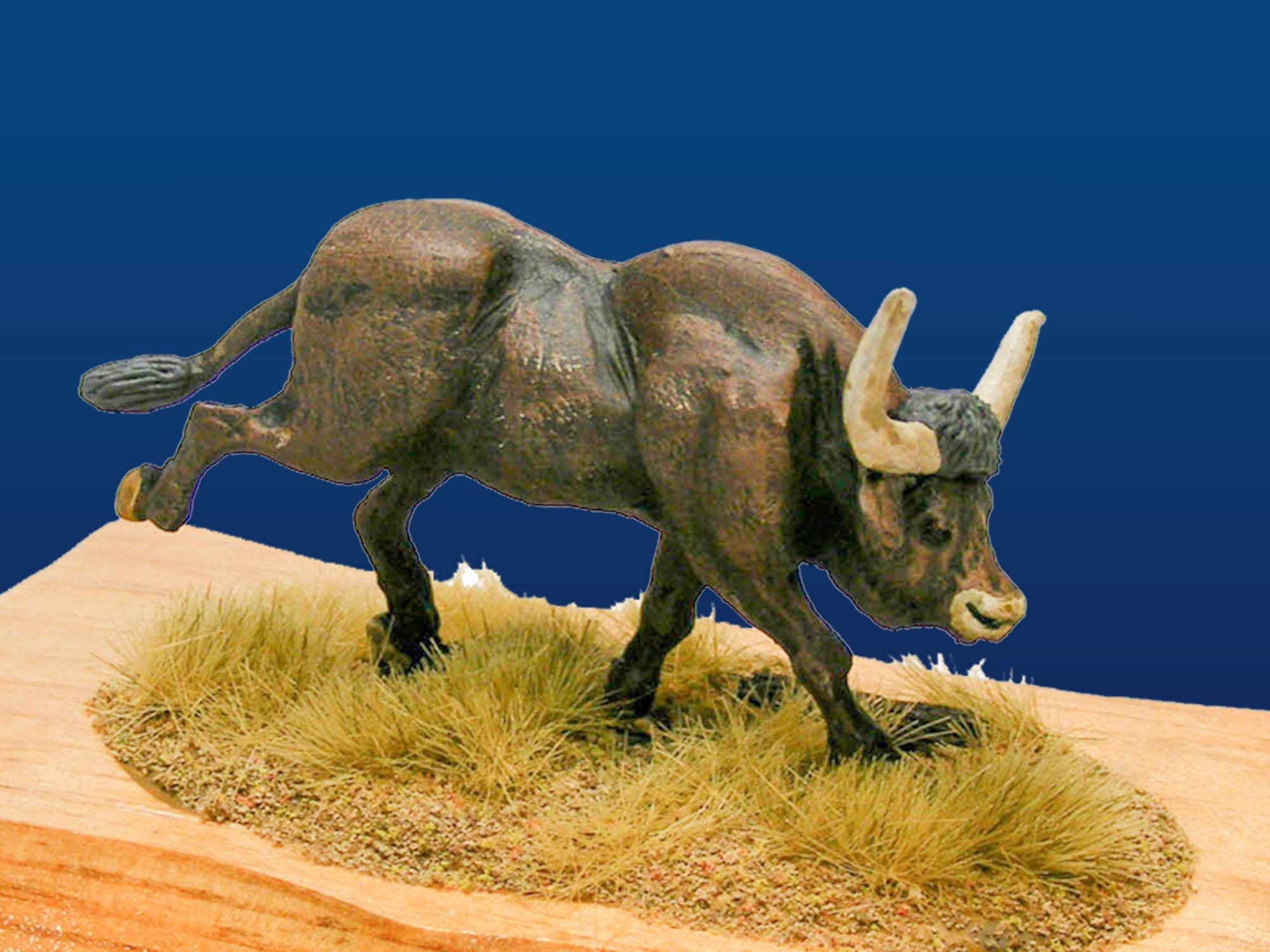 28mm Scale Pewter Aurochs Bull Running - Etsy