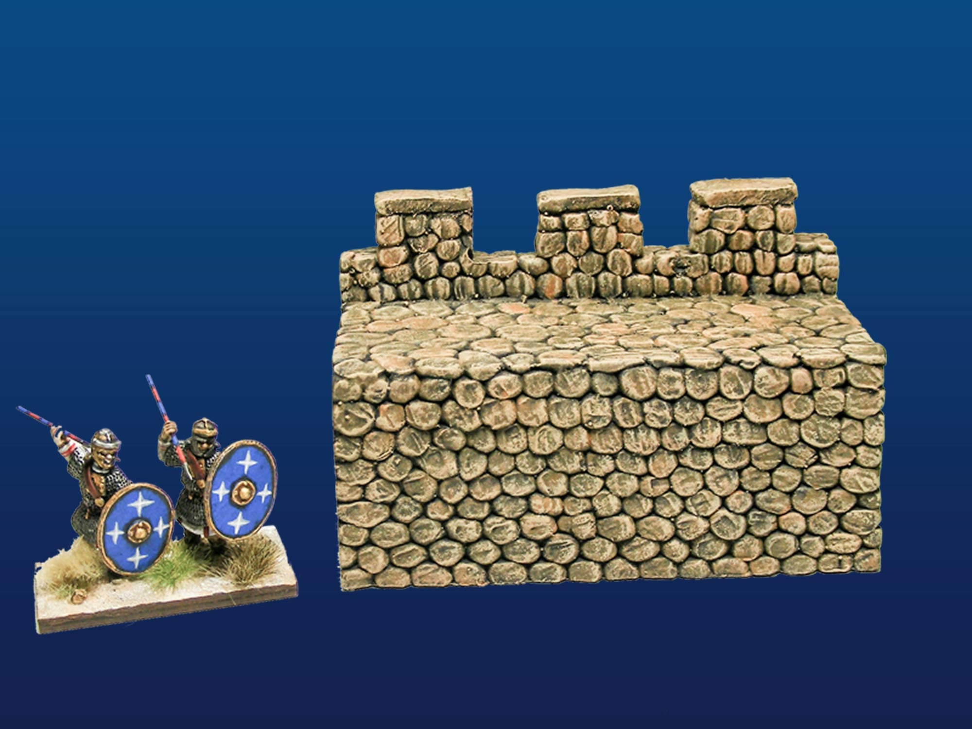 28mm Roman Stone Wall, Straight - Etsy
