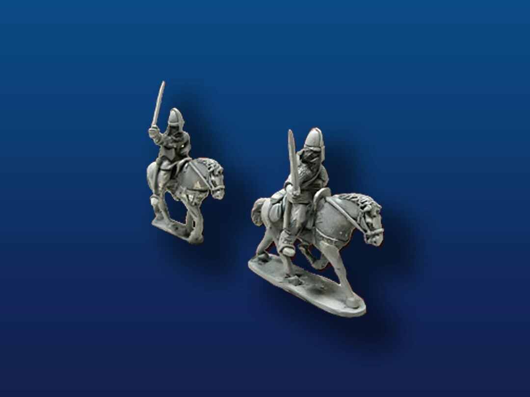 28mm Mounted Vikings W/ Sword & Shields(2) - Etsy