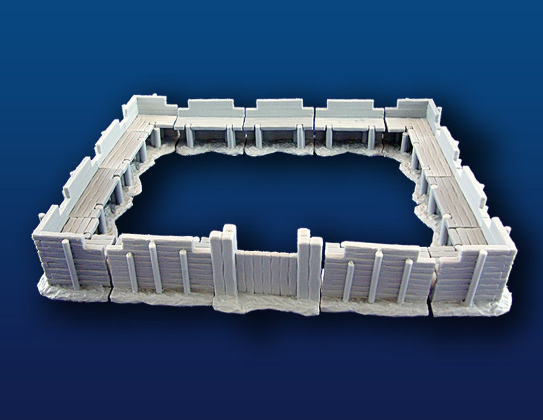 15mm Horizontal Timber Fort Set - Etsy