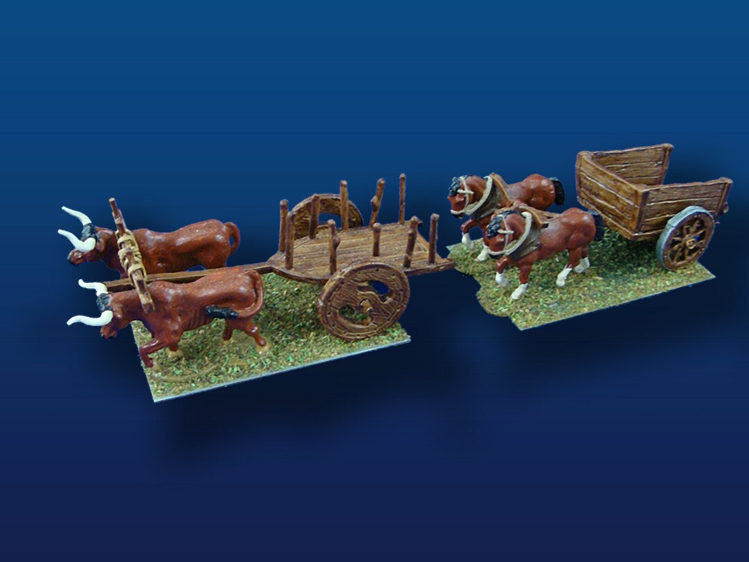 25mm Ancient/medieval Supply Carts - Etsy