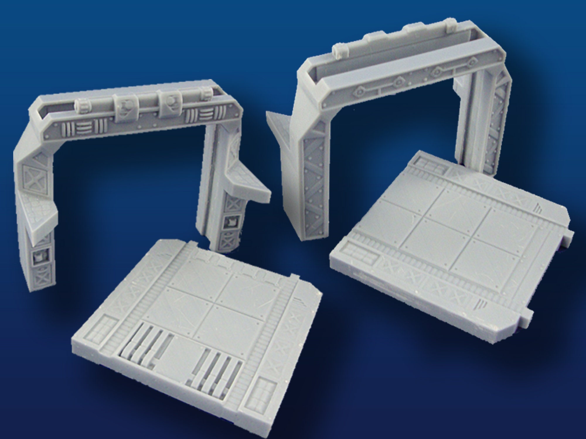 15mm/28mm Masters Scifi Fort System - Etsy