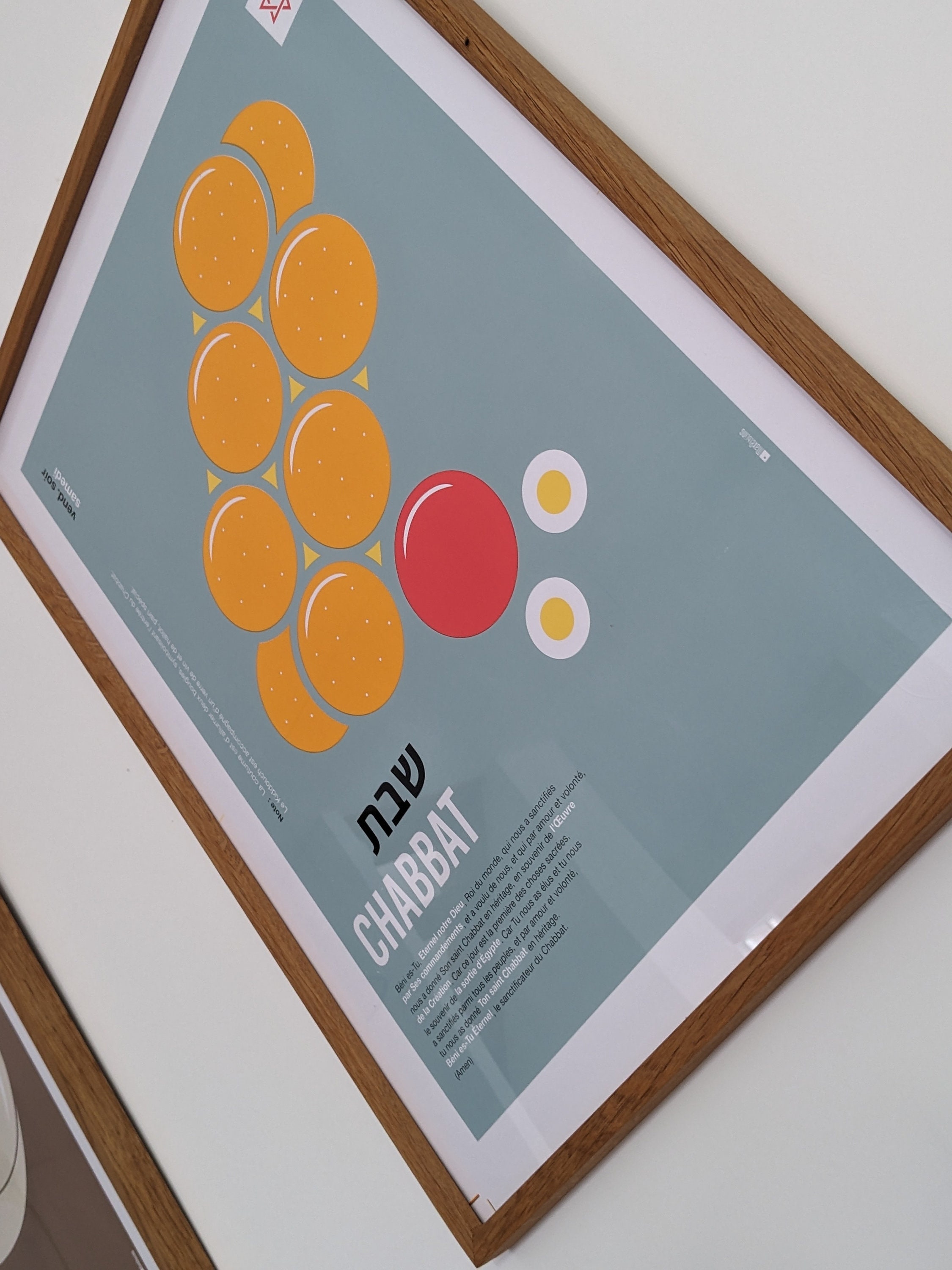 Jewish Holiday Poster, Shabbat Poster, Screen Print - Etsy