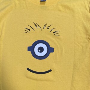 Minion Shirt, Halloween Minion Shirt, Kids Minion, Minion Face Shirt - Etsy