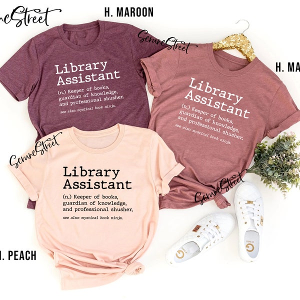 Library Shirt - Etsy