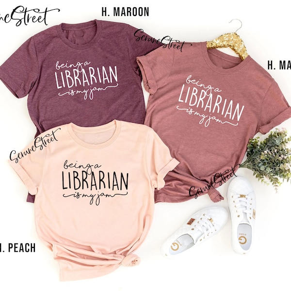 Librarian Shirt - Etsy