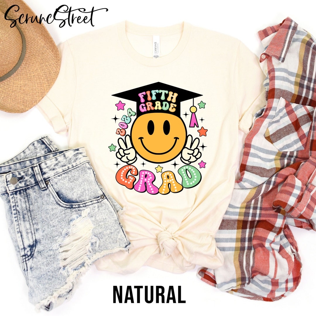 2024 Fifth Grade Graduation Shirt, Class of 2024 Shirt, 5th Grade Shirt ...