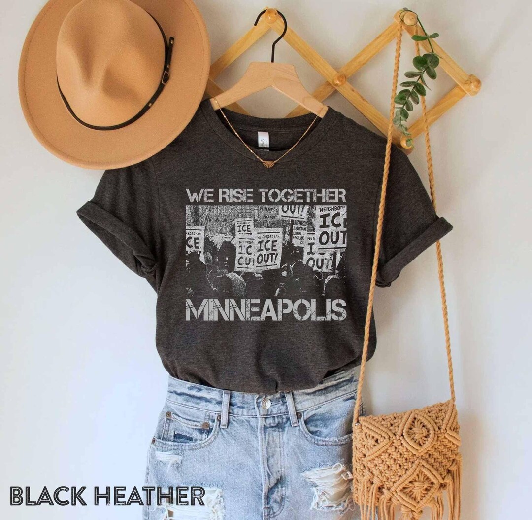 We Rise Together Minneapolis Shirt, Stand With Minneapolis Shirt, Ice ...