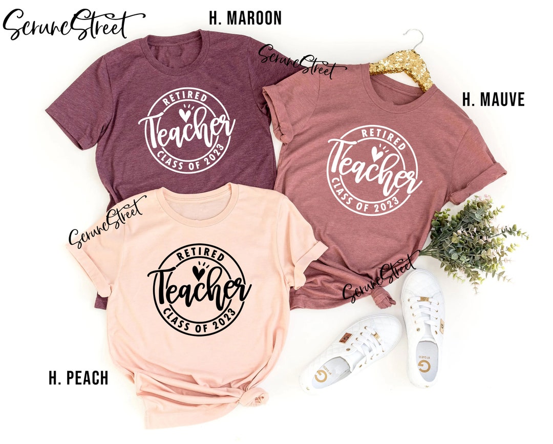 Retired Class of 2023 Funny Teacher Retirement Gifts Retired - Etsy