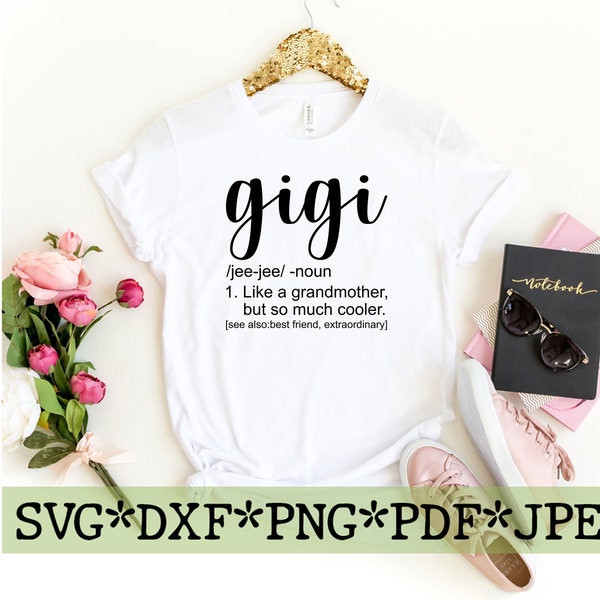 Gigi Definition Svg - Etsy