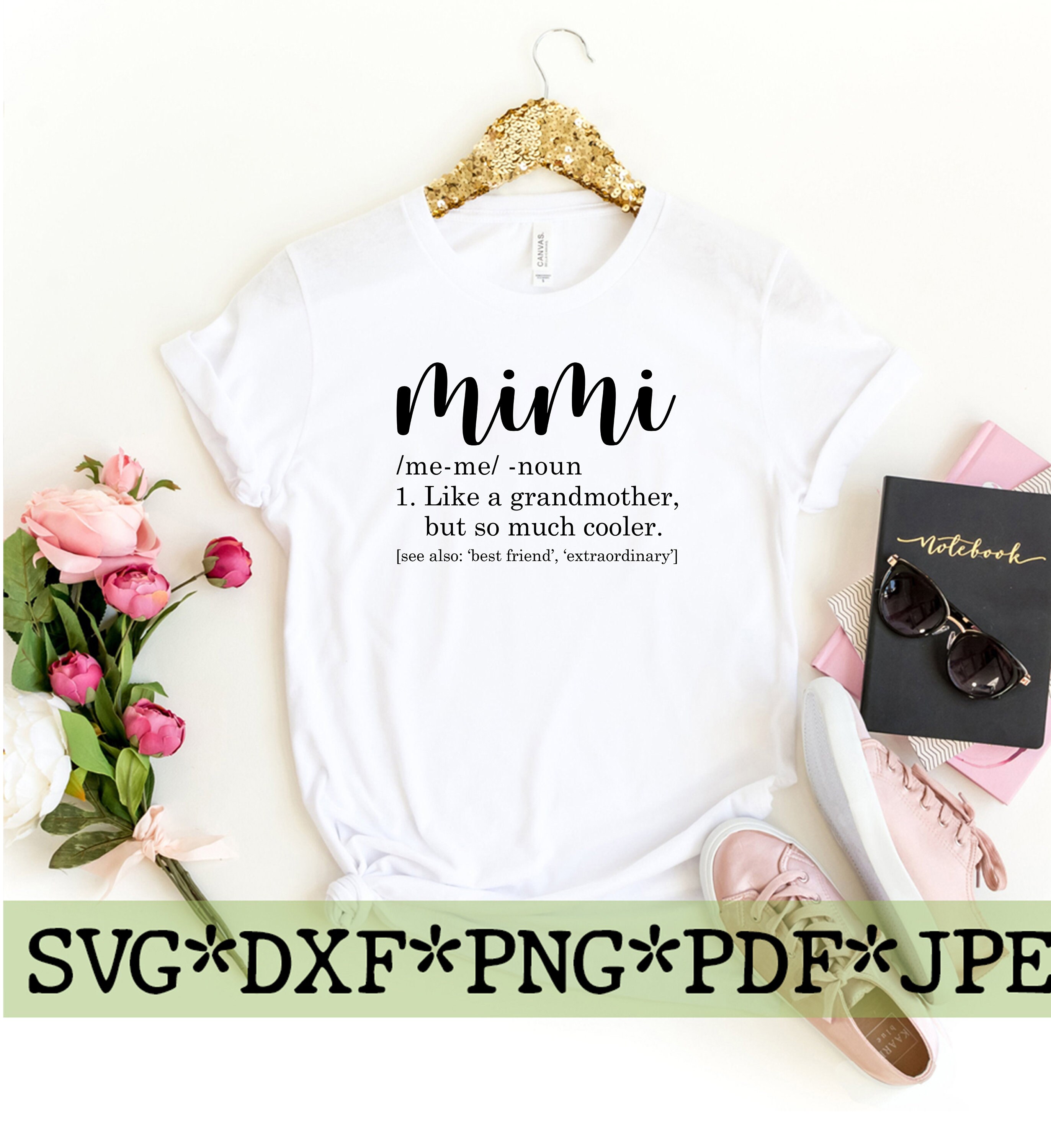 Mimi Definition SVG Digital File Instant Download Mimi Life | Etsy