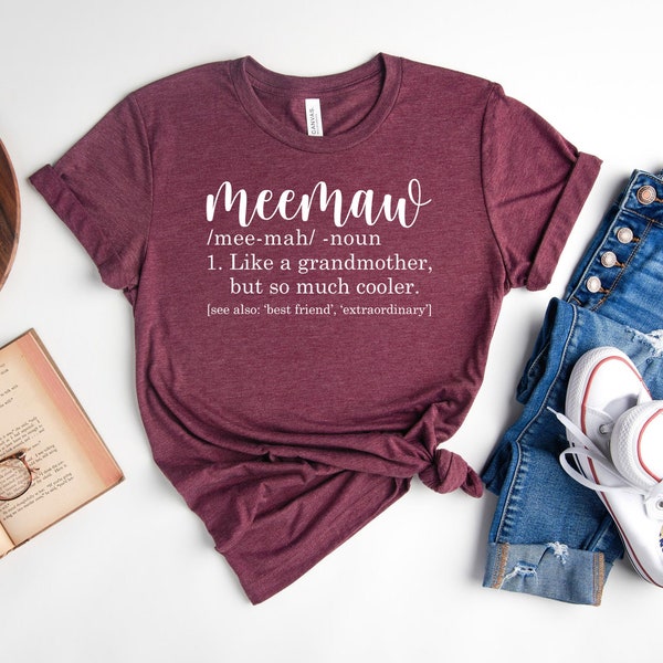 Meemaw Life Tshirt - Etsy