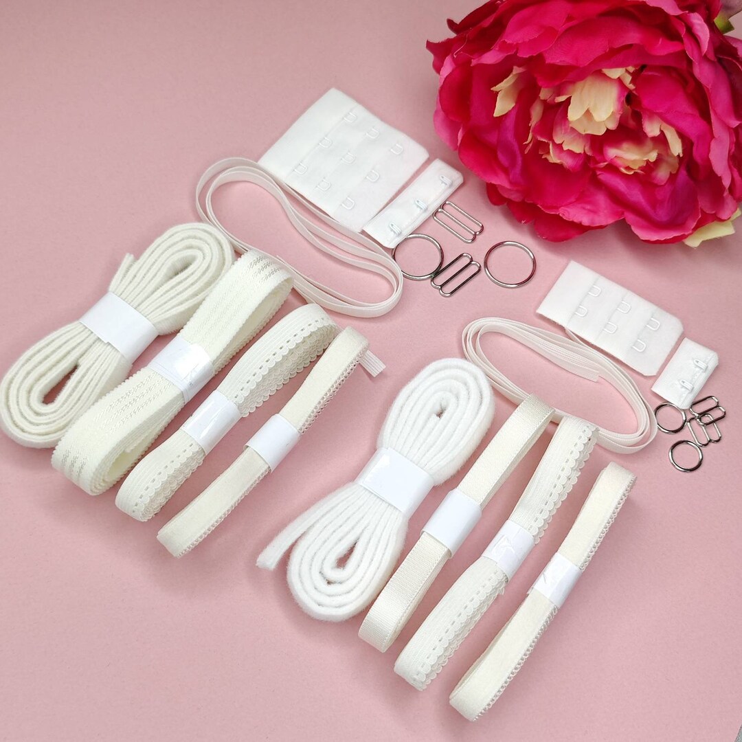 Haberdashery Sewing Set for Bra Sewing in Milk/ivory/ecru/bra Notions ...