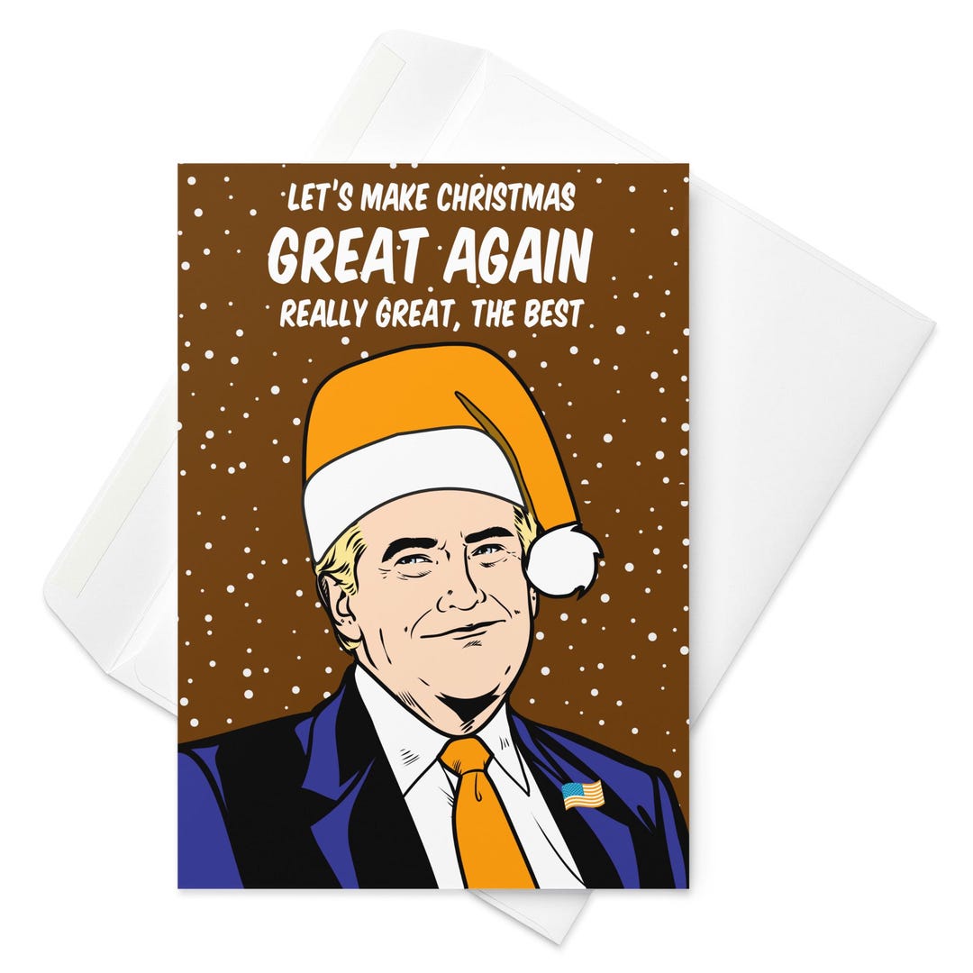 Donald Trump, President of the United States of America Christmas Card ...