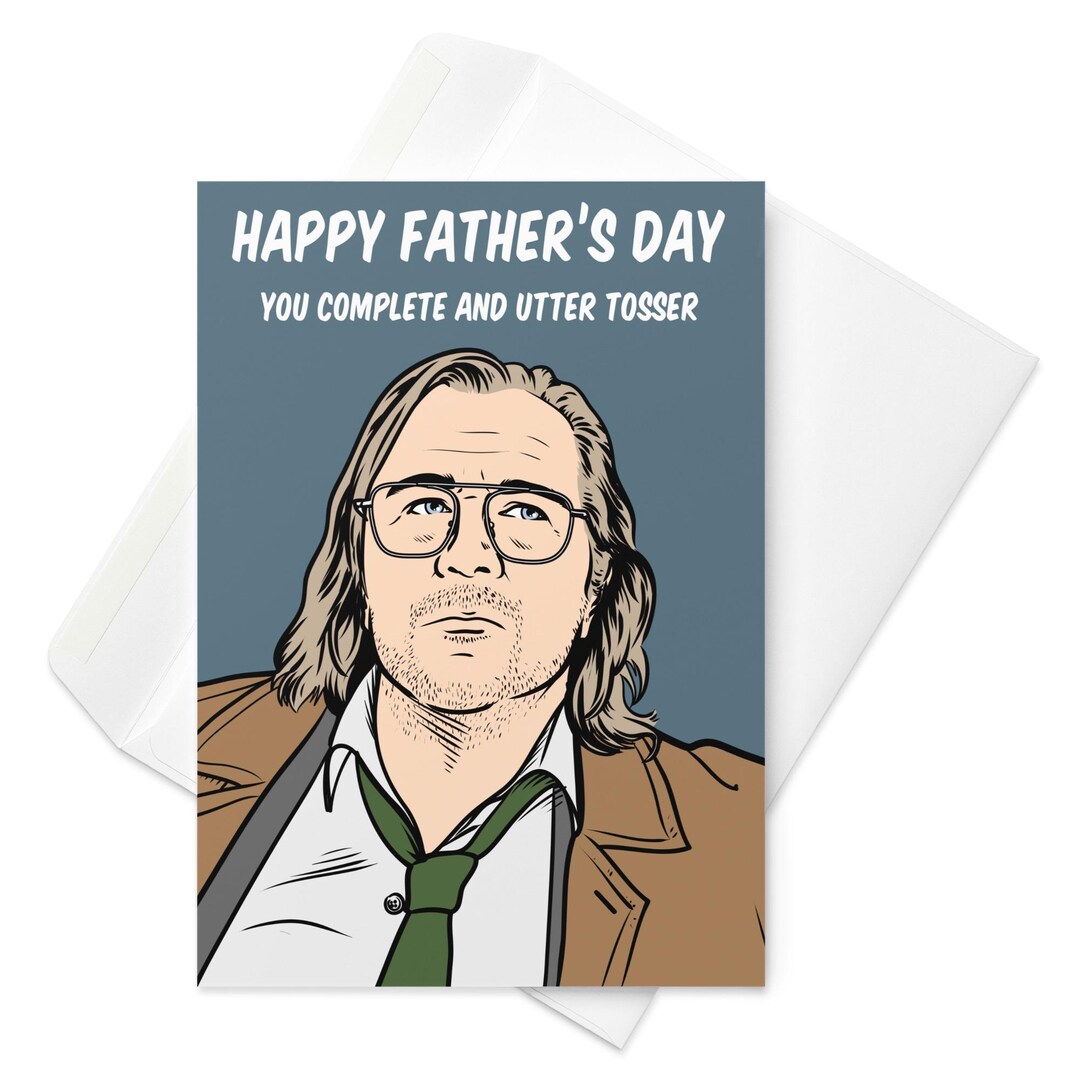 Jackson Lamb (gary Oldman) From Slow Horses - Father's Day Greeting ...