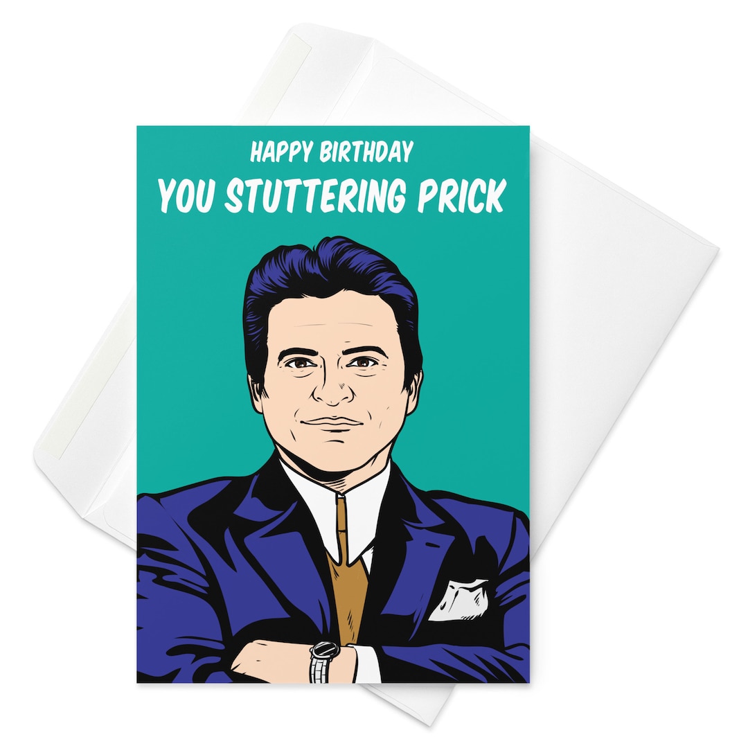 Joe Pesci Goodfellas Birthday Card: Funny Movie Quote - Etsy