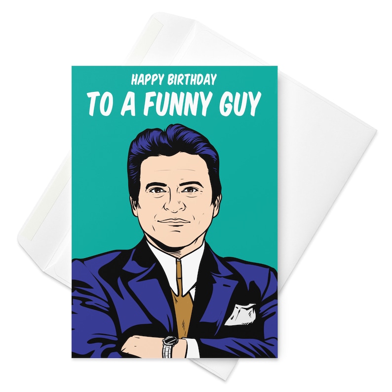 Joe Pesci (goodfellas) Happy Birthday Day Greeting Card - Happy ...
