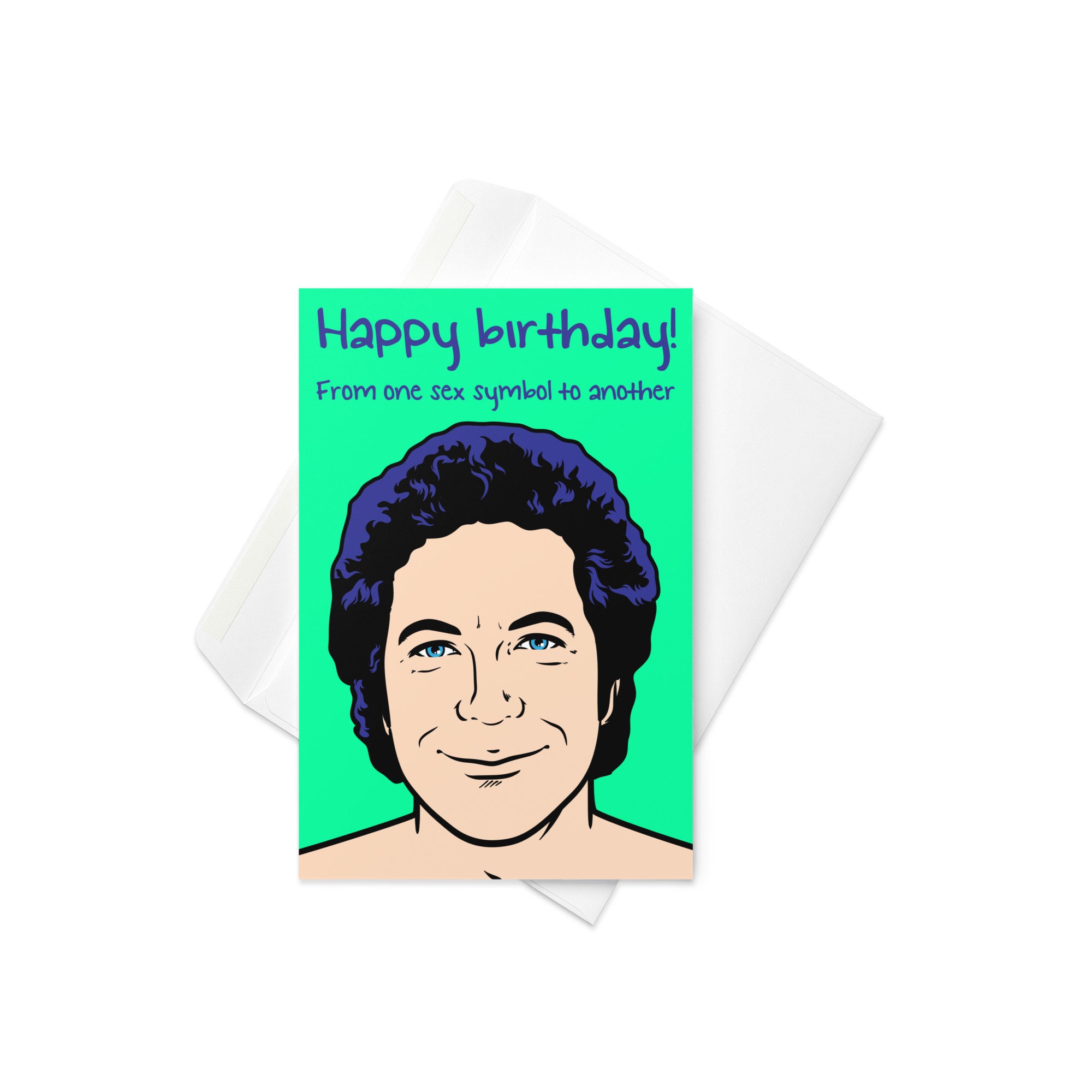 Tom Jones Birthday Greeting Card - Etsy