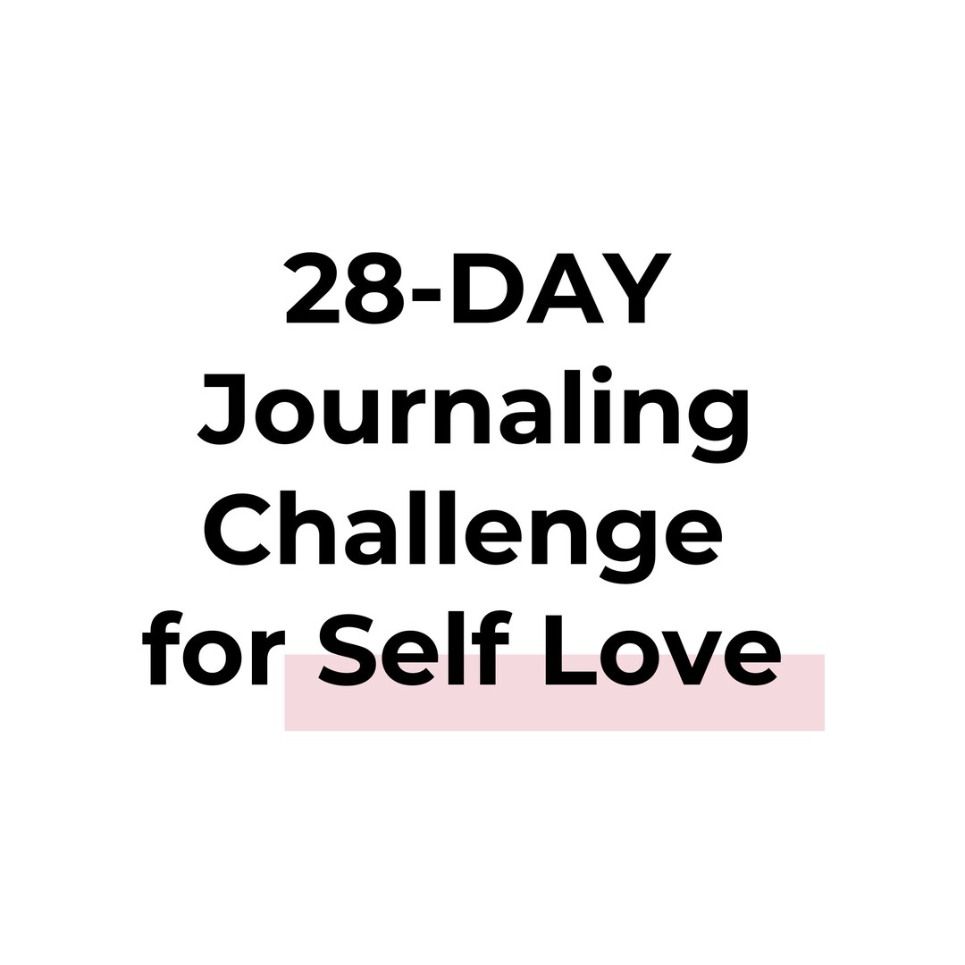 28-day Self-love Journaling Challenge: Cultivate Inner Happiness and ...