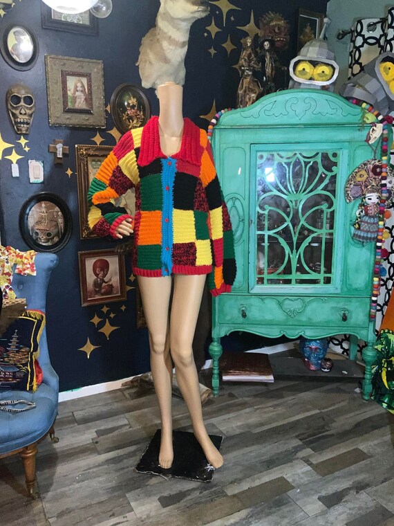 vintage 1960s 70s granny - Gem