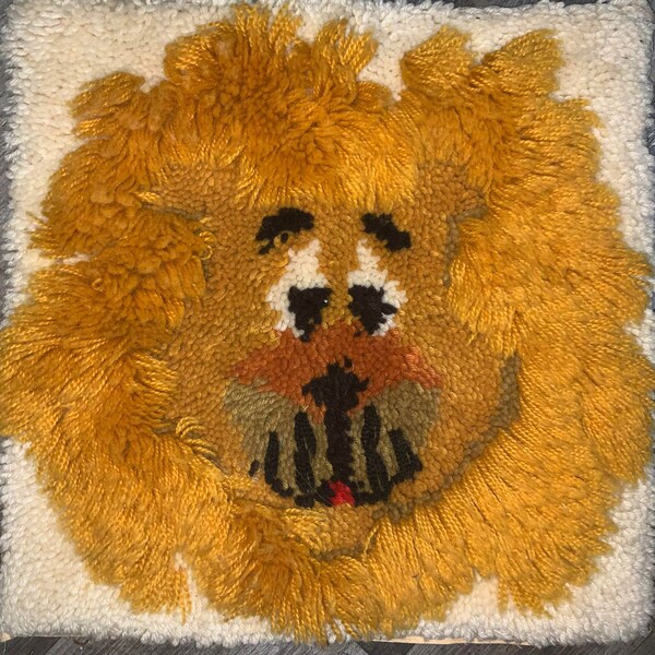 Lion Latch Hook - Etsy