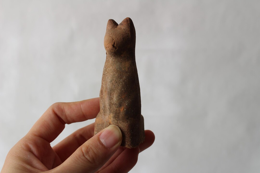 Vintage Japanese Fox Ornaments 'teppou Gitsune' or '鉄砲狐' / the Price ...