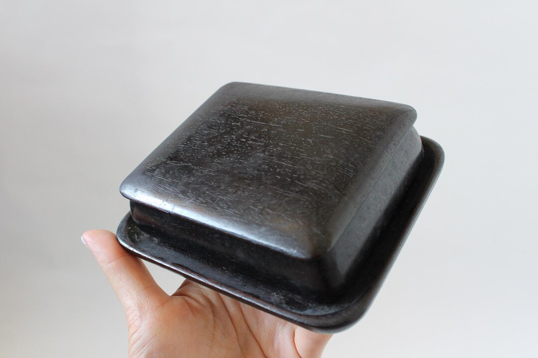 Vintage Japanese Wooden Box / Tabako Bon - Etsy