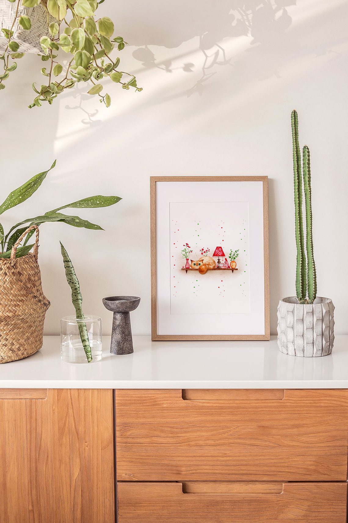 Shafa the Cat, Stand With Ukraine Cat Print, Printable Wall Art ...