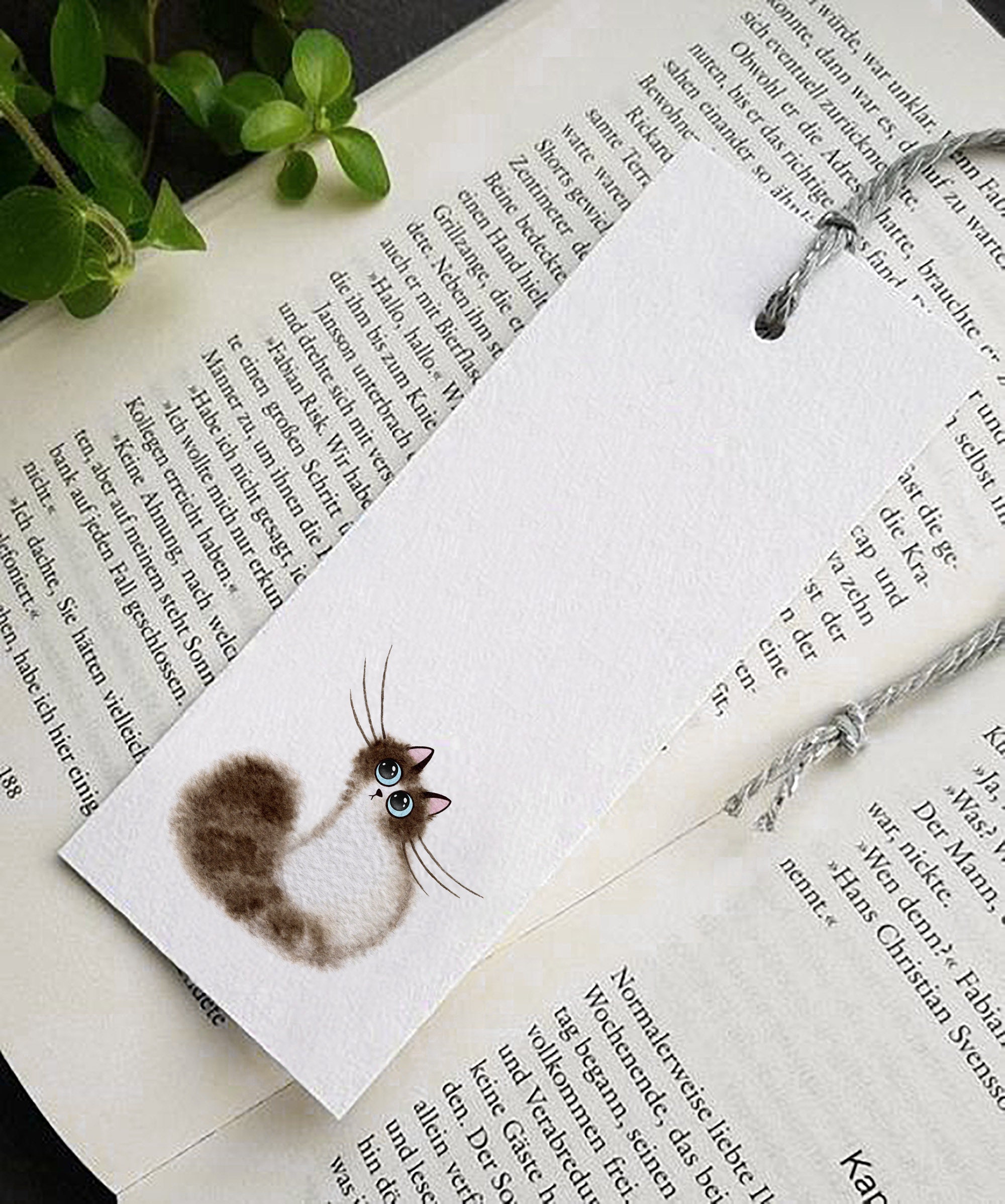 Ragdoll Cat Bookmark Printable Bookmark Cat Lover Gift - Etsy