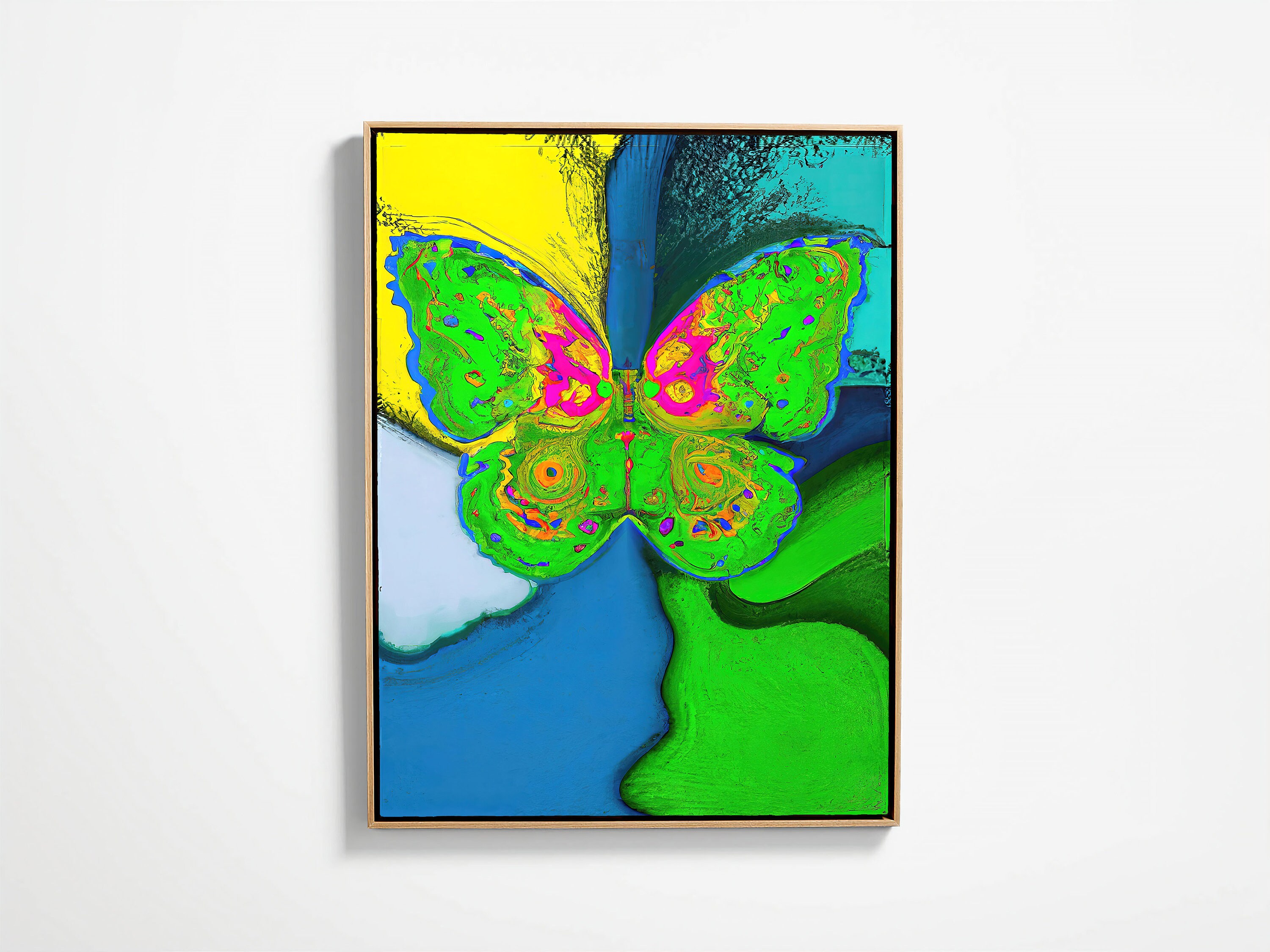 PRINTABLE Contemporary Artwork Printable: Oil Painting, Wall Art ...