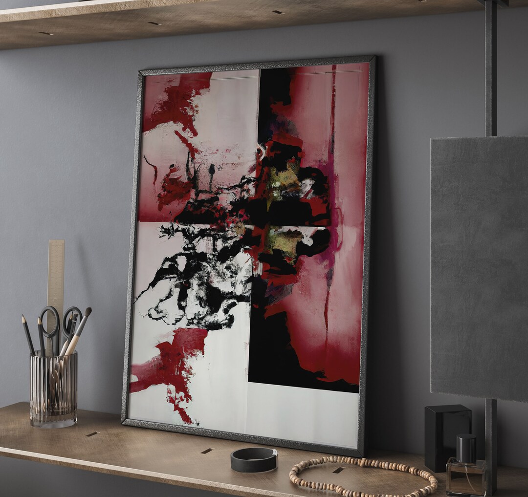PRINTABLE Oil Painting Printable Art: Handmade Home Décor, Extra Large ...