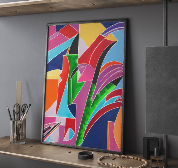 PRINTABLE Oil Painting Printable Art: Handmade Home Décor - Etsy