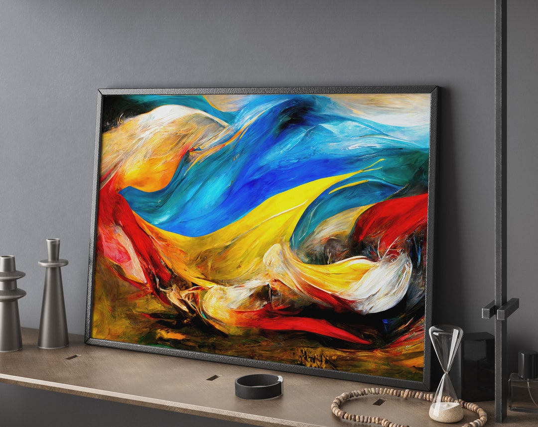 PRINTABLE | Oil Painting Printable Art: Handmade Home Décor, Extra ...