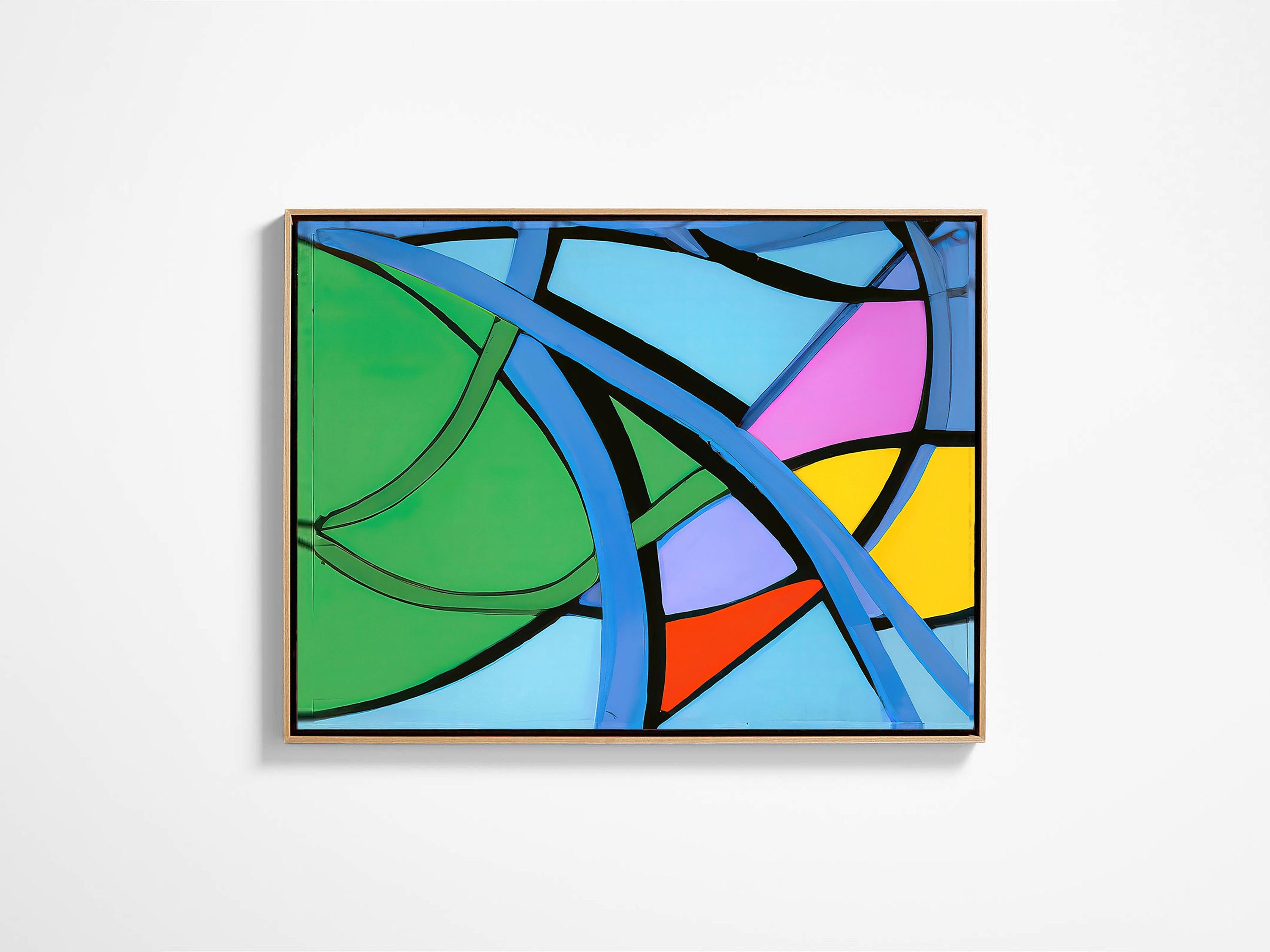 PRINTABLE Contemporary Artwork Printable: Oil Painting, Wall Art ...