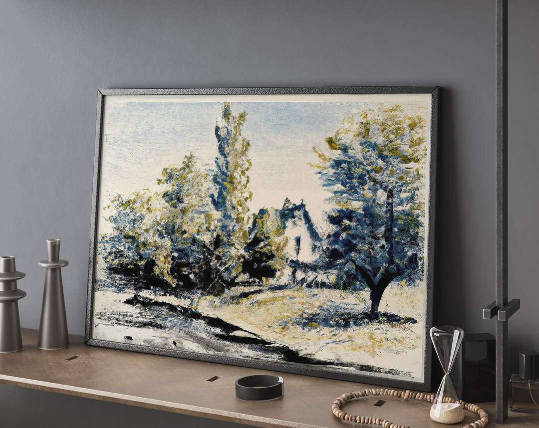 PRINTABLE Oil Painting Printable Art: Handmade Home Décor, Extra Large ...