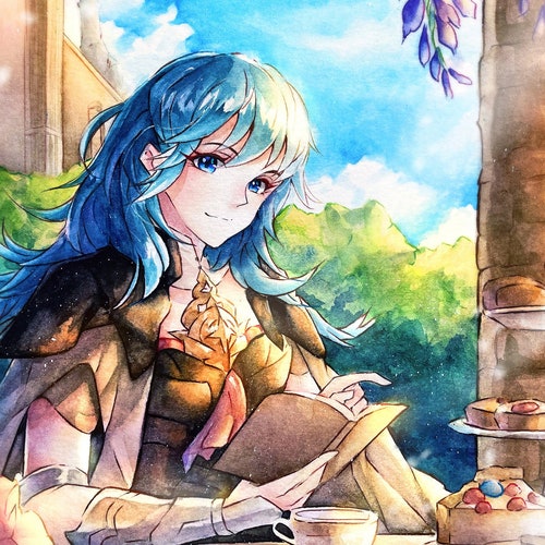 Fire Emblem Three Houses // FE3H // Edelgard Print - Etsy